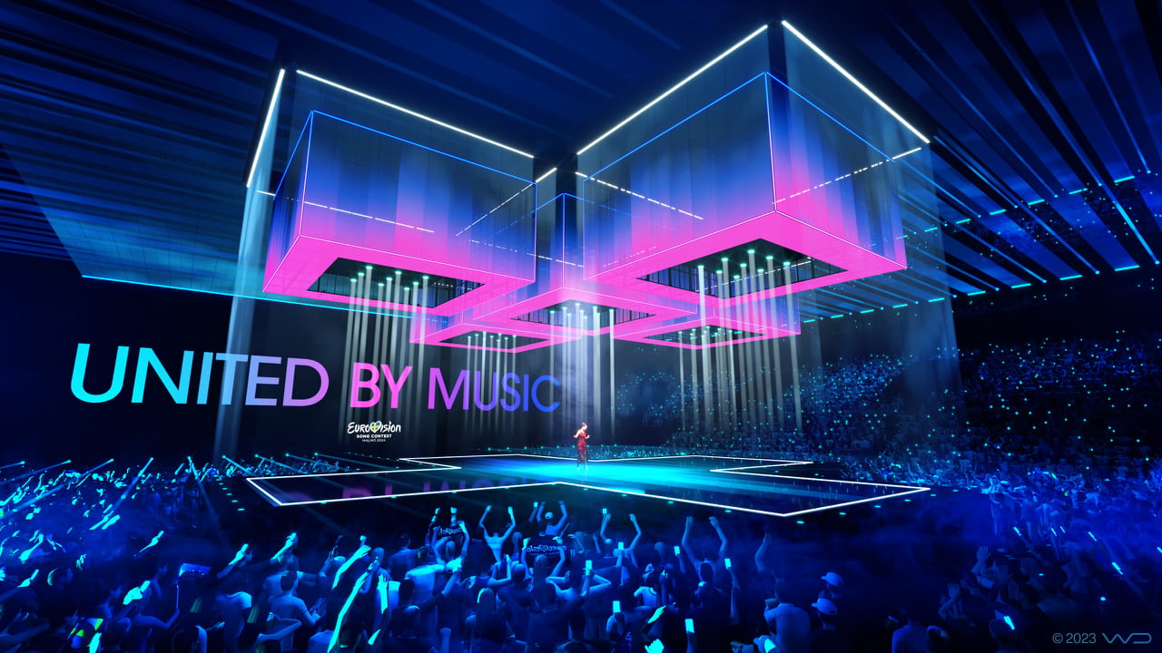 Scenedesignet for Eurovision 2024 er klart!